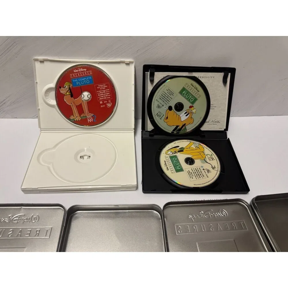 Disney | Media | Disney Treasures Complete Pluto Vol 2 Dvd Lot Tin Set ...